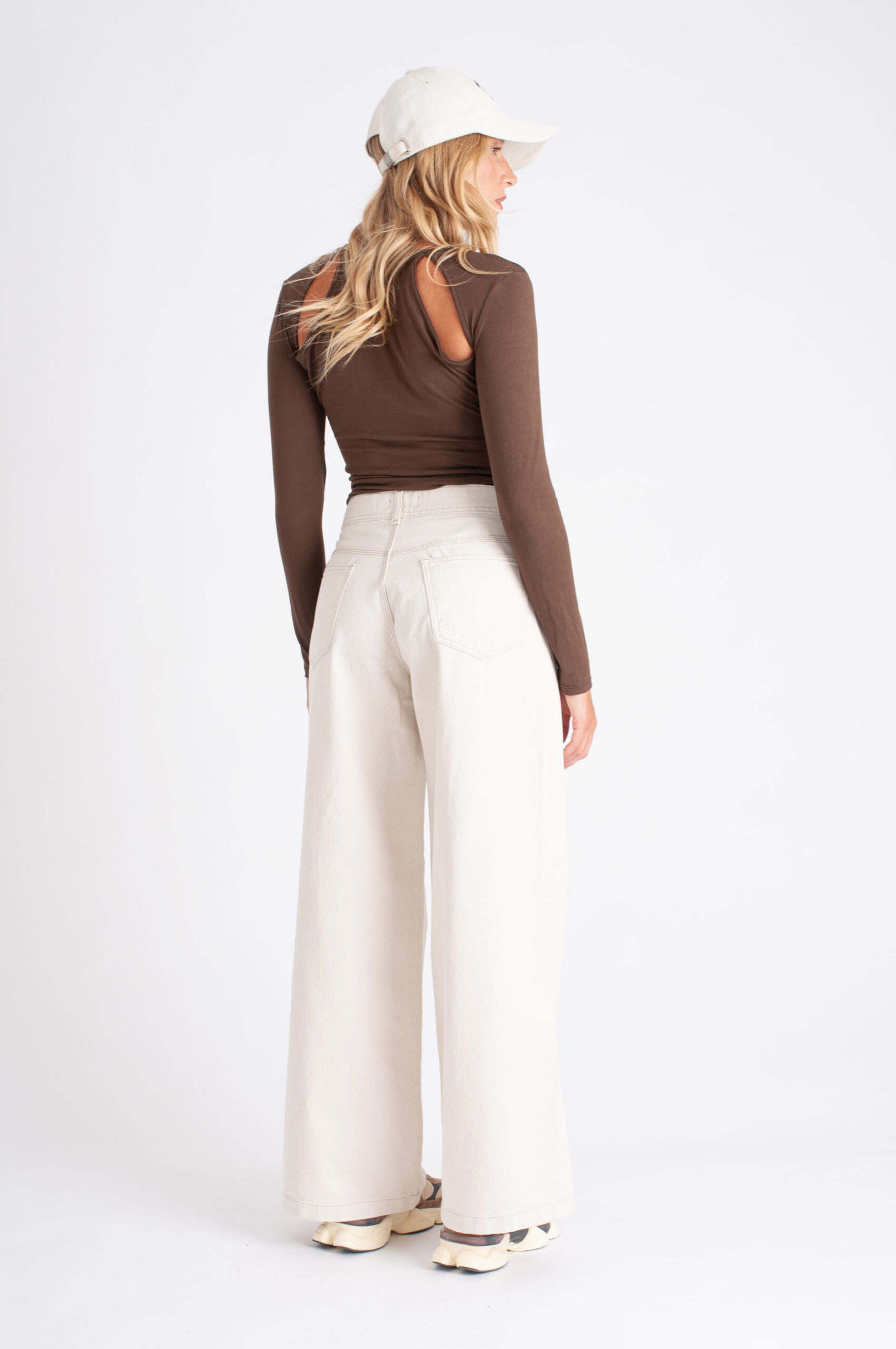 [11211] wideleg crudo cascarilla – ÉCOLE JEANS