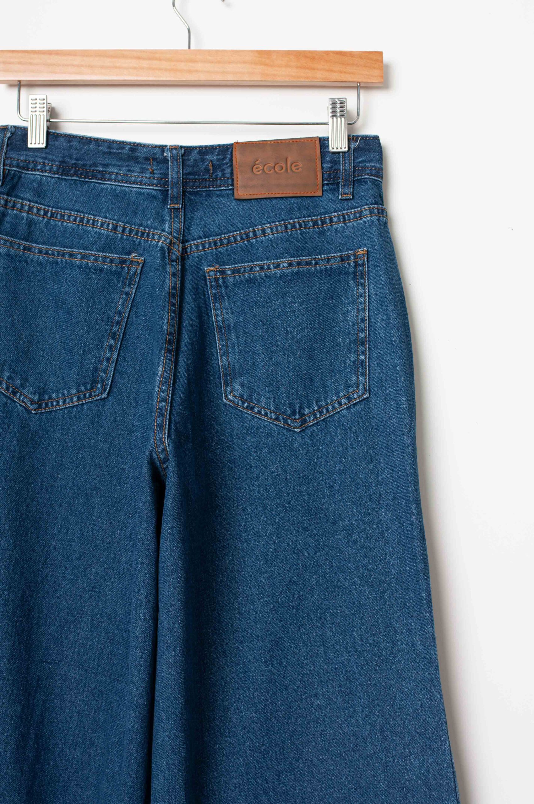 [11246] baggy palazzo azul – ÉCOLE JEANS